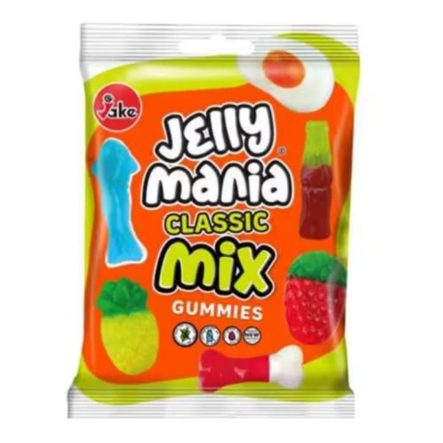 24x Jake Jelly Mania Classic Mix 70g